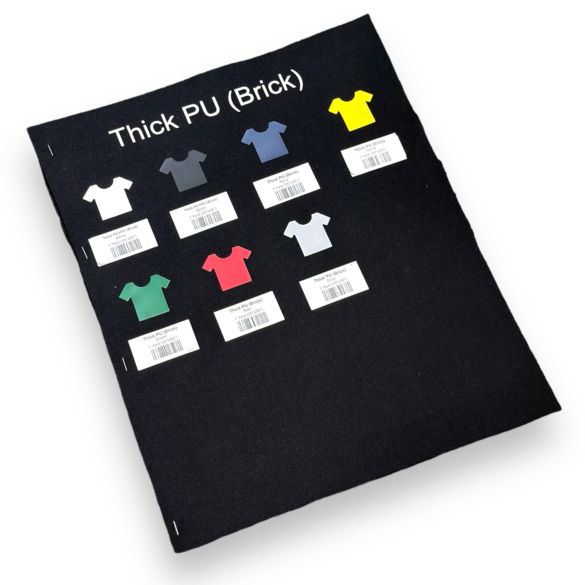 Thick PU (Brick) Heat Transfer Vinyl / By Yard 20" x 36" – Axiland ...