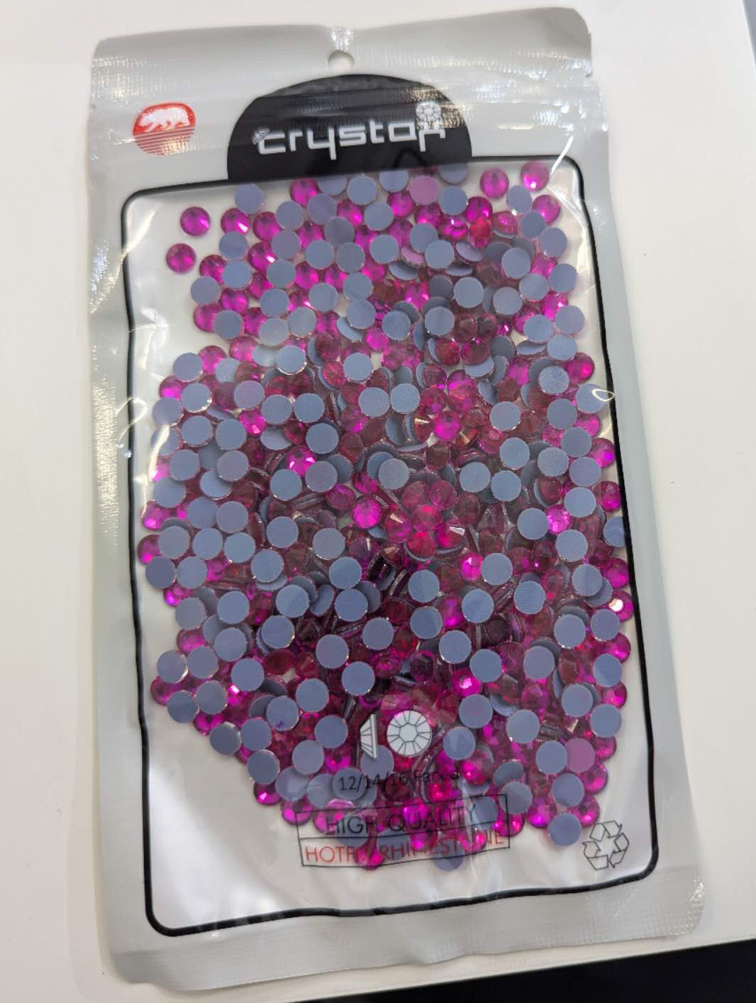 Hotpink Hot-fix Pro Bag ** – Axiland Rhinestone Depot